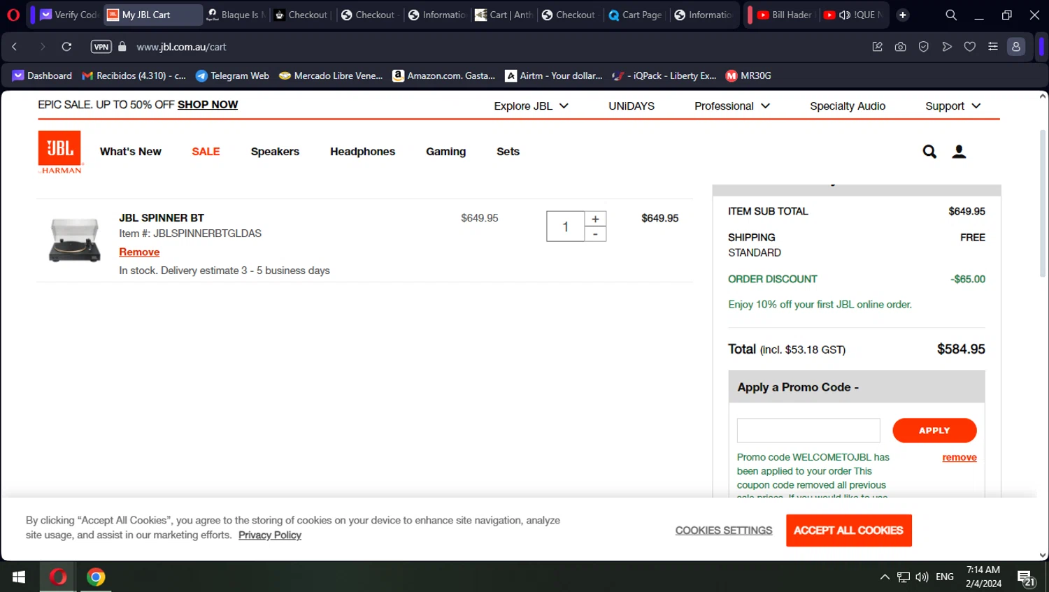 JBL Promo Codes – 10% Off | February 2024