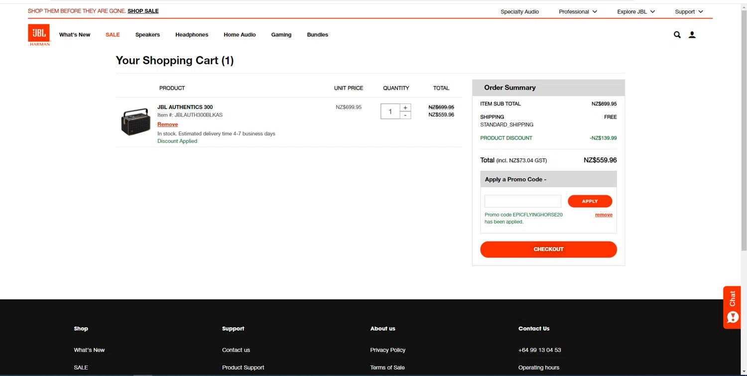 JBL Promo Codes – 20% Off | May 2024