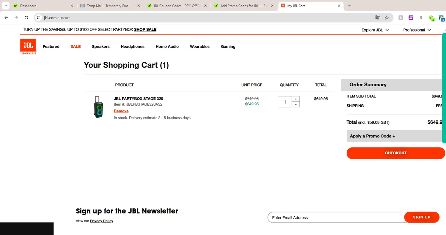 JBL Discount Codes - 10% Off (2 Verified) Oct 2025