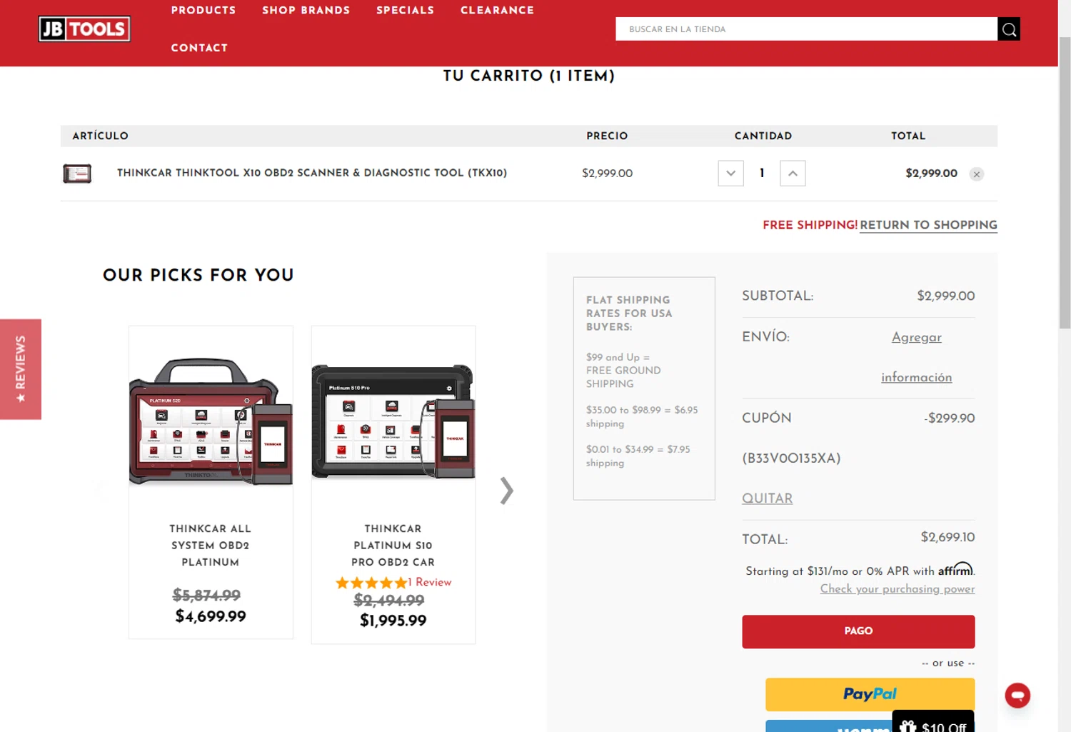 JB Tools Coupons - $10 Off | September 2024