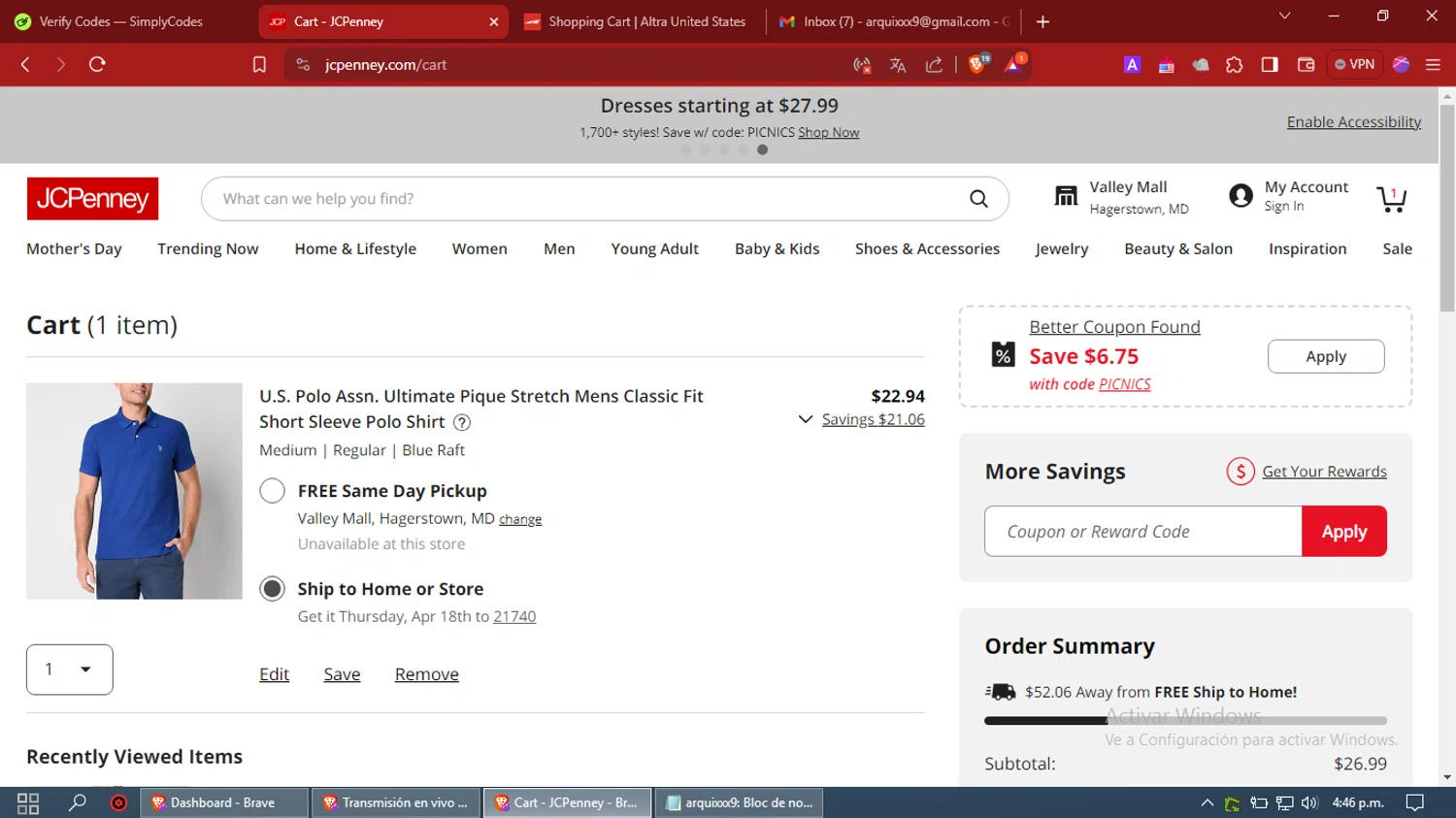 JCPenney Promo Codes – 40% Off | April 2024
