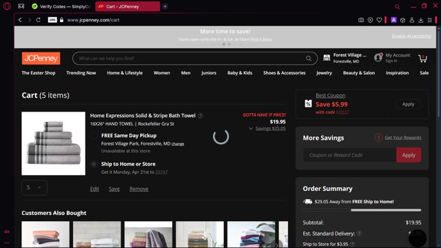 JCPenney Coupon Codes (8 Verified) - 30% Off w/Code May 2025