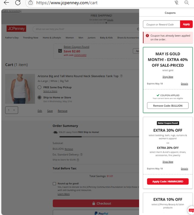 JCPenney Discount Codes - 35% Off (8 Verified) Jun 2025
