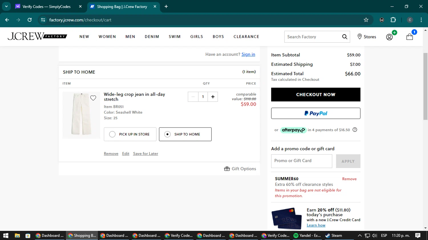 J. Crew Promo Codes - 50% Off Coupons in August 2024 | SimplyCodes