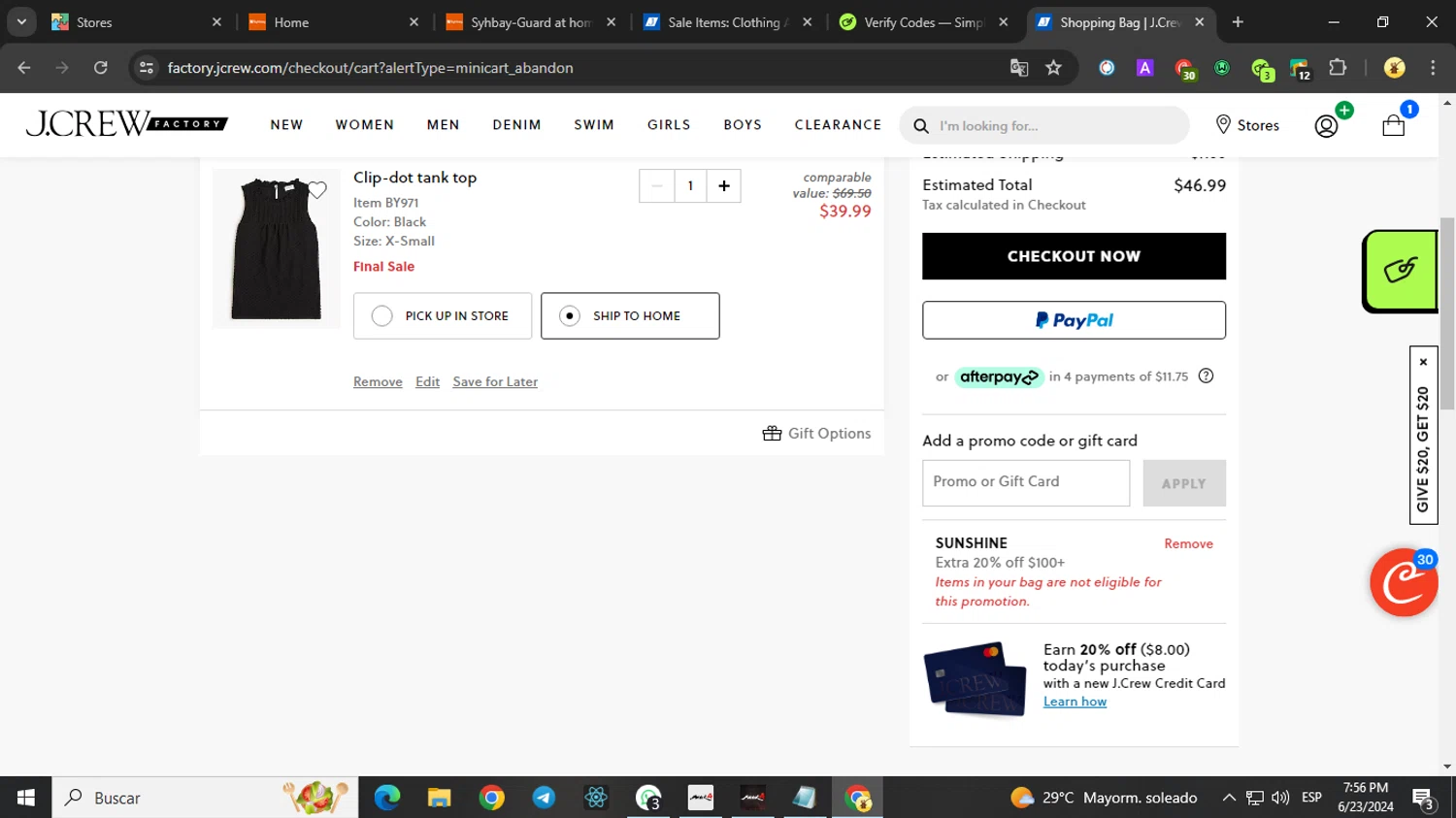 J. Crew Factory Coupons - 20% Off Promo Codes in August 2024 | SimplyCodes