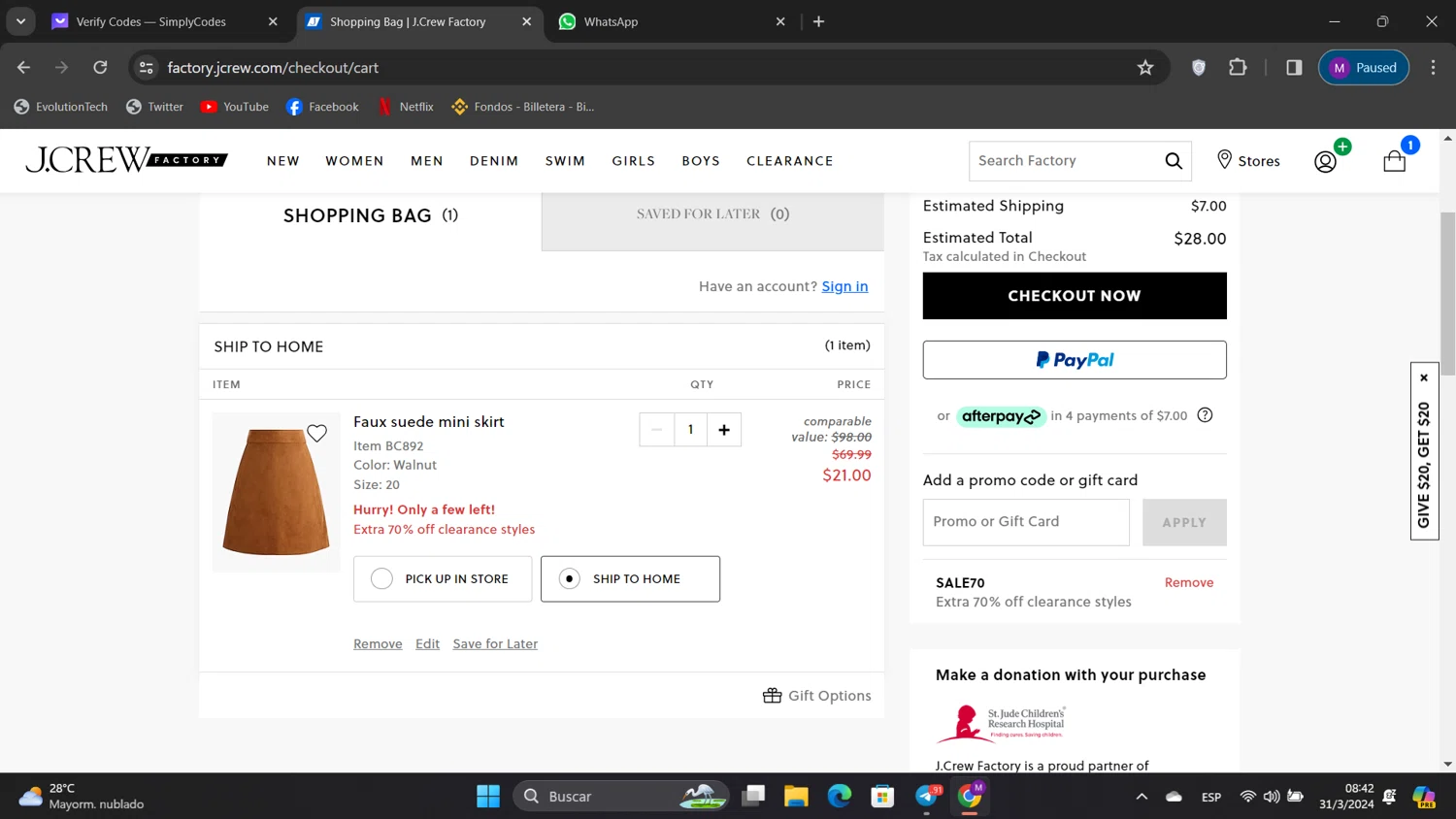 J. Crew Factory Promo Codes – 70% Off | March 2024