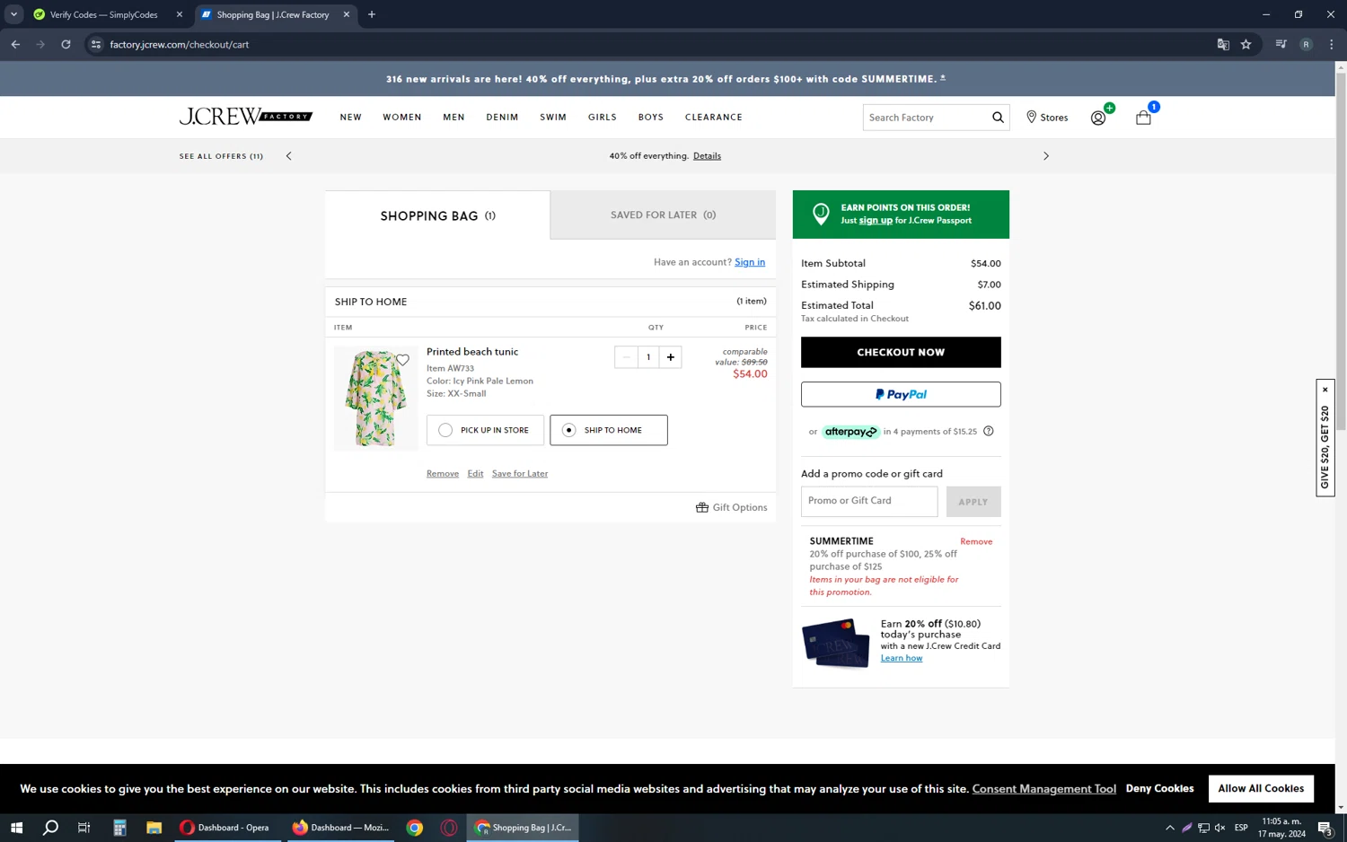 J. Crew Factory Promo Codes – 70% Off | May 2024