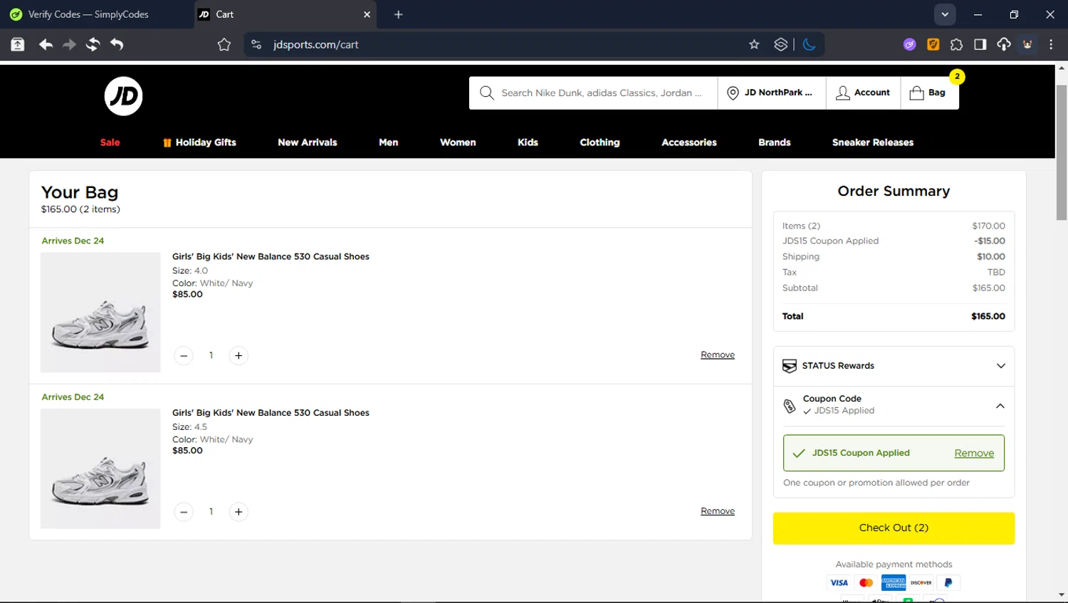 JD Sports Promo Codes - $15 Off (3 Verified) Jan 2026
