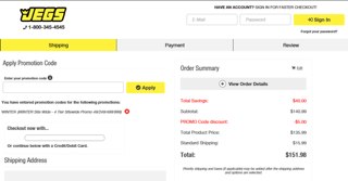 Jegs Discount Codes - $5 Off (1 Verified) Jun 2025