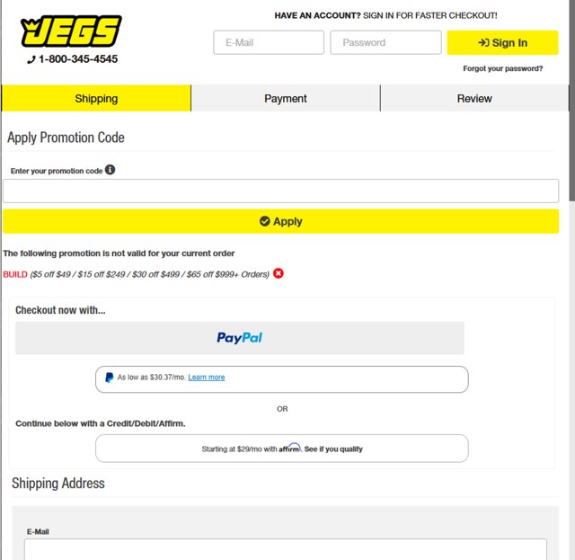 Jegs Discount Codes - $60 Off (3 Verified) Jun 2025