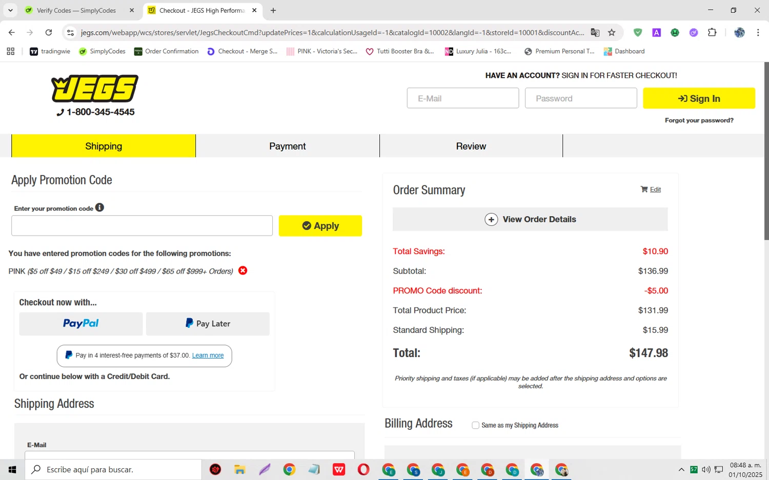 Jegs Discount Codes - $50 Off (1 Verified) Oct 2025