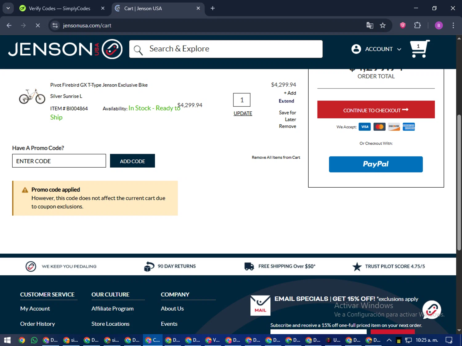 JensonUSA Promo Codes - 25% Off (4 Verified) Nov 2025