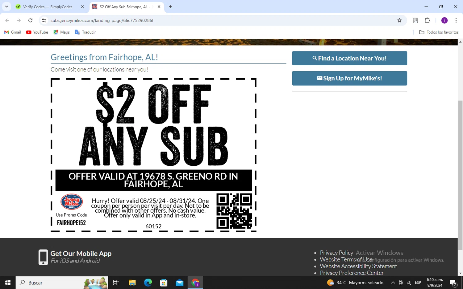 Jersey Mike's Subs Coupons - 25% Off | October 2024