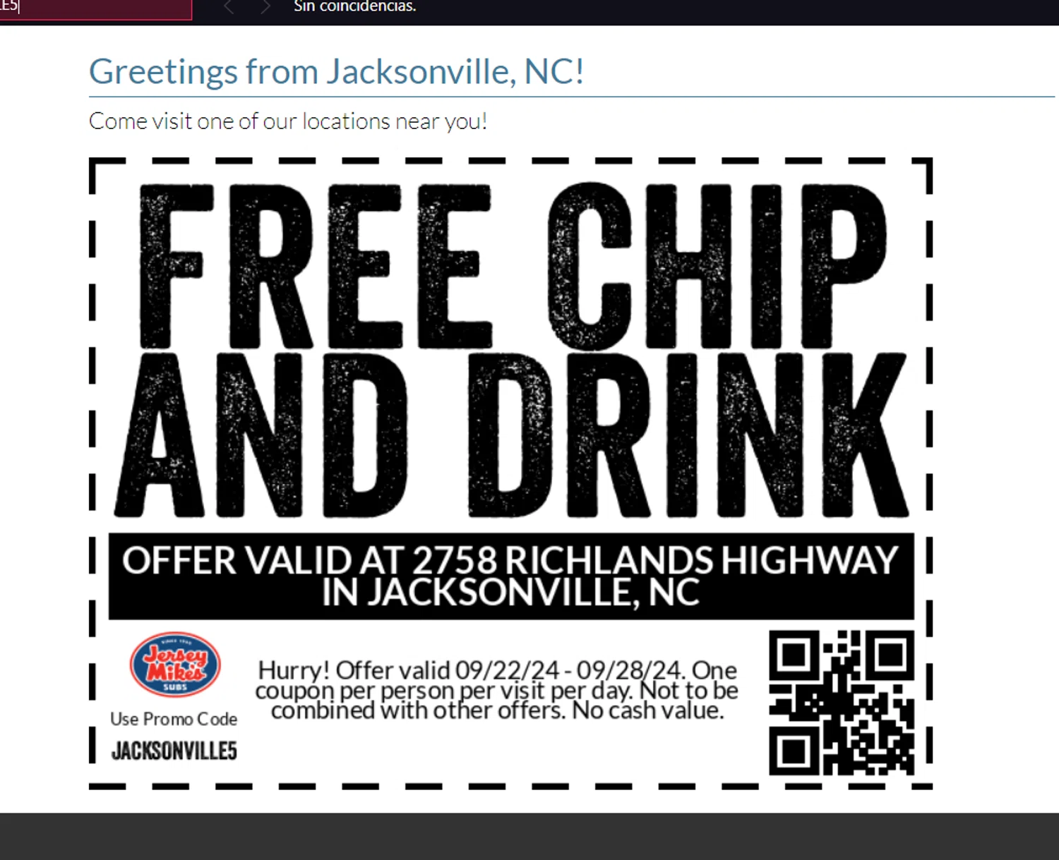 Jersey Mike's Subs Coupons - 25% Off | October 2024