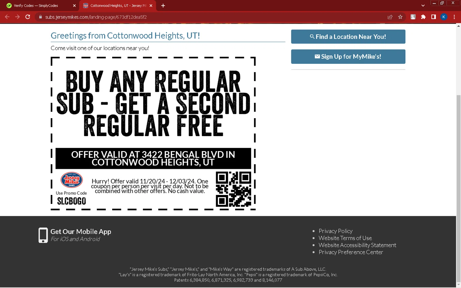 Jersey Mike's Subs Coupons - 50% Off | January 2025