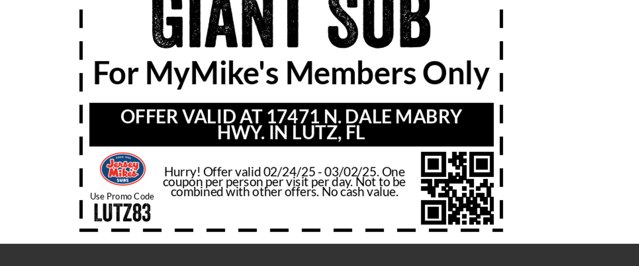 Jersey Mike's Subs Promo Code (3 Verified) - 50% Off Apr 2025