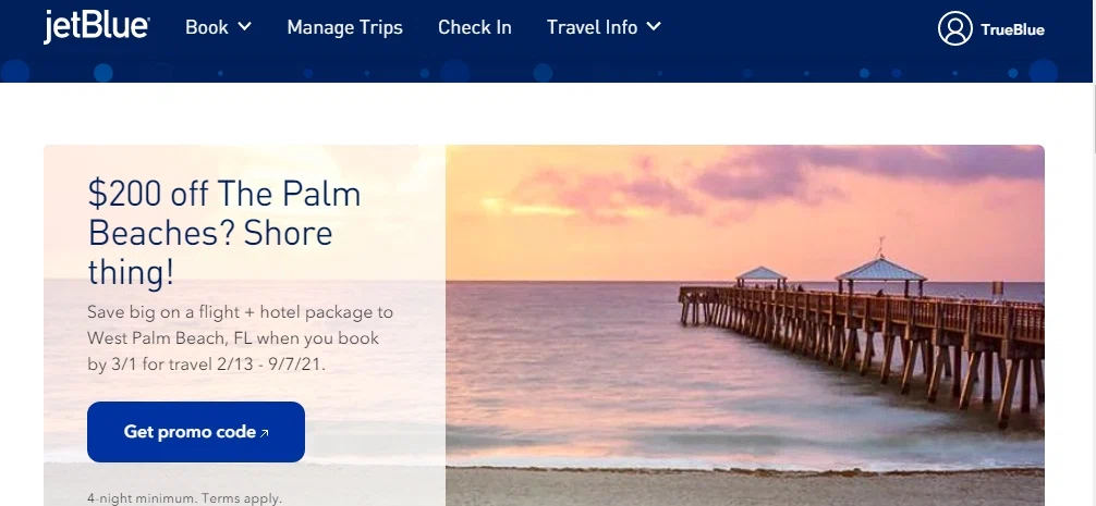 JetBlue Promo Codes - 25% Off | December 2024