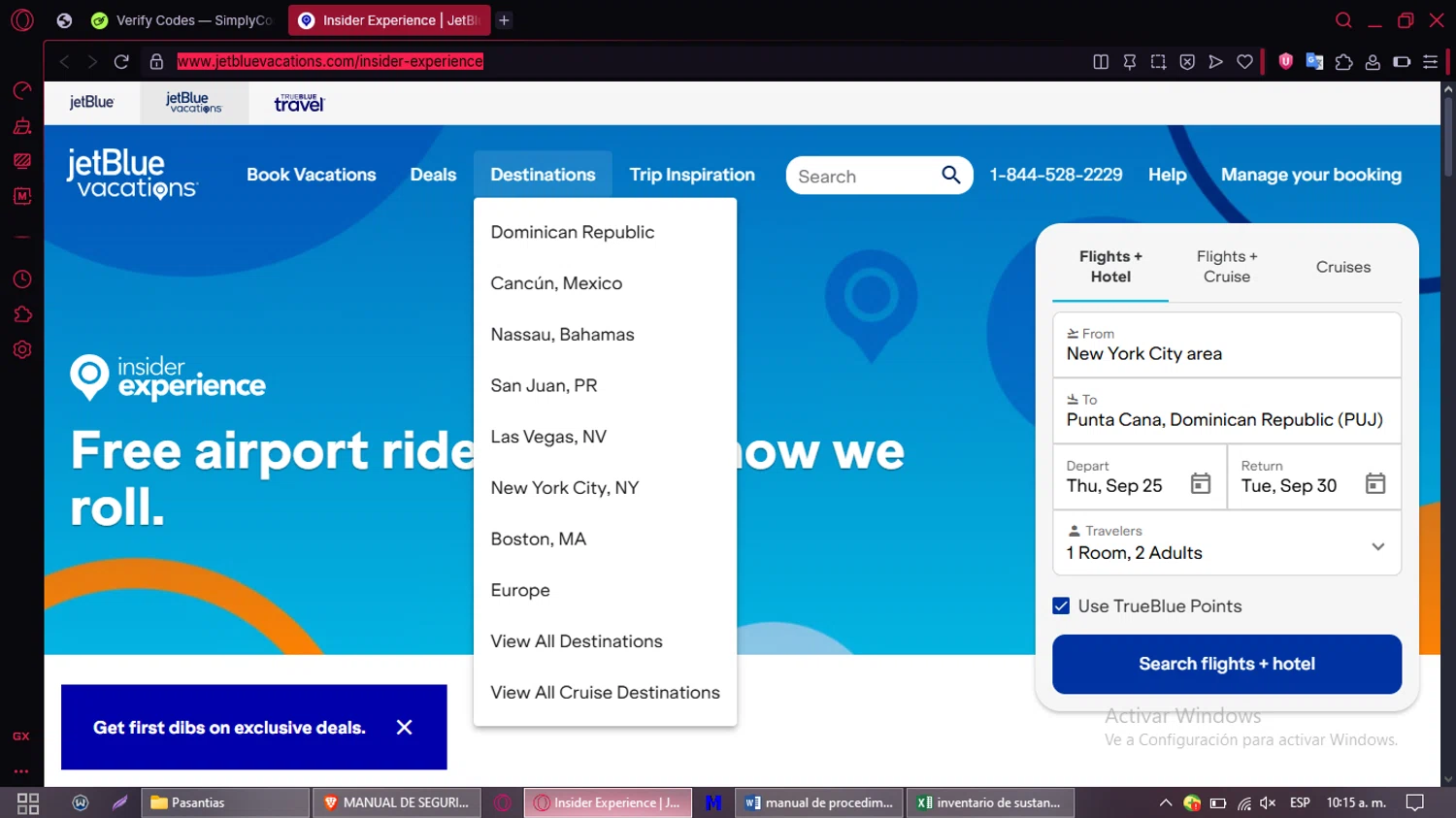 JetBlue Vacations Promo Codes - $700 Off Oct 2025