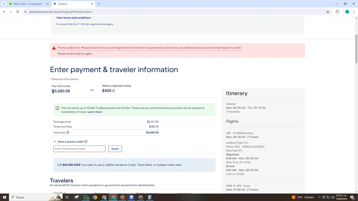 JetBlue Vacations Promo Codes - $200 Off | September 2024