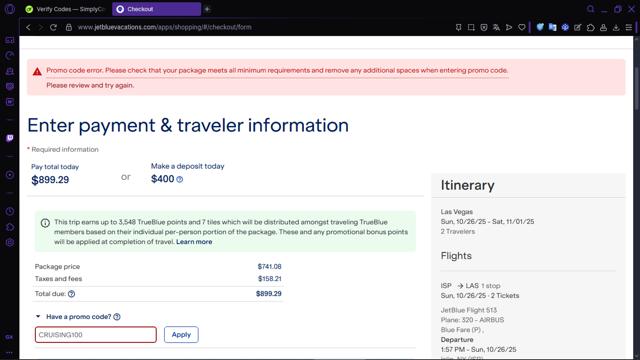 JetBlue Vacations Promo Codes - $700 Off Oct 2025