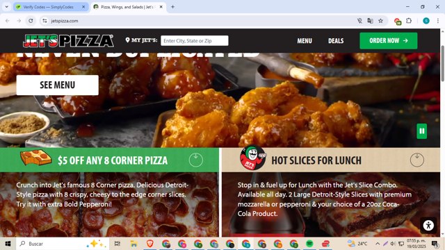 Jet's Pizza Coupon Codes (7 Verified) - 10% Off Apr 2025