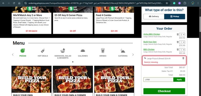 Jet's Pizza Promo Codes (6 Verified) - 25% Off May 2025