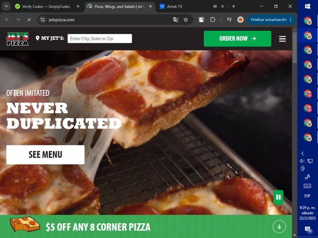 Jet's Pizza Coupon Codes (7 Verified) - 10% Off Apr 2025