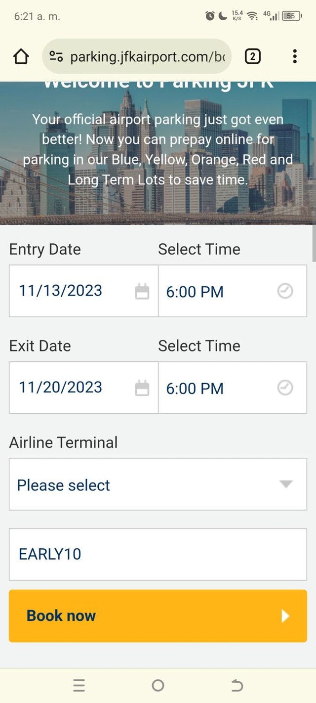 JFK Parking Promo Codes - 15% Off Coupons Sep 2025