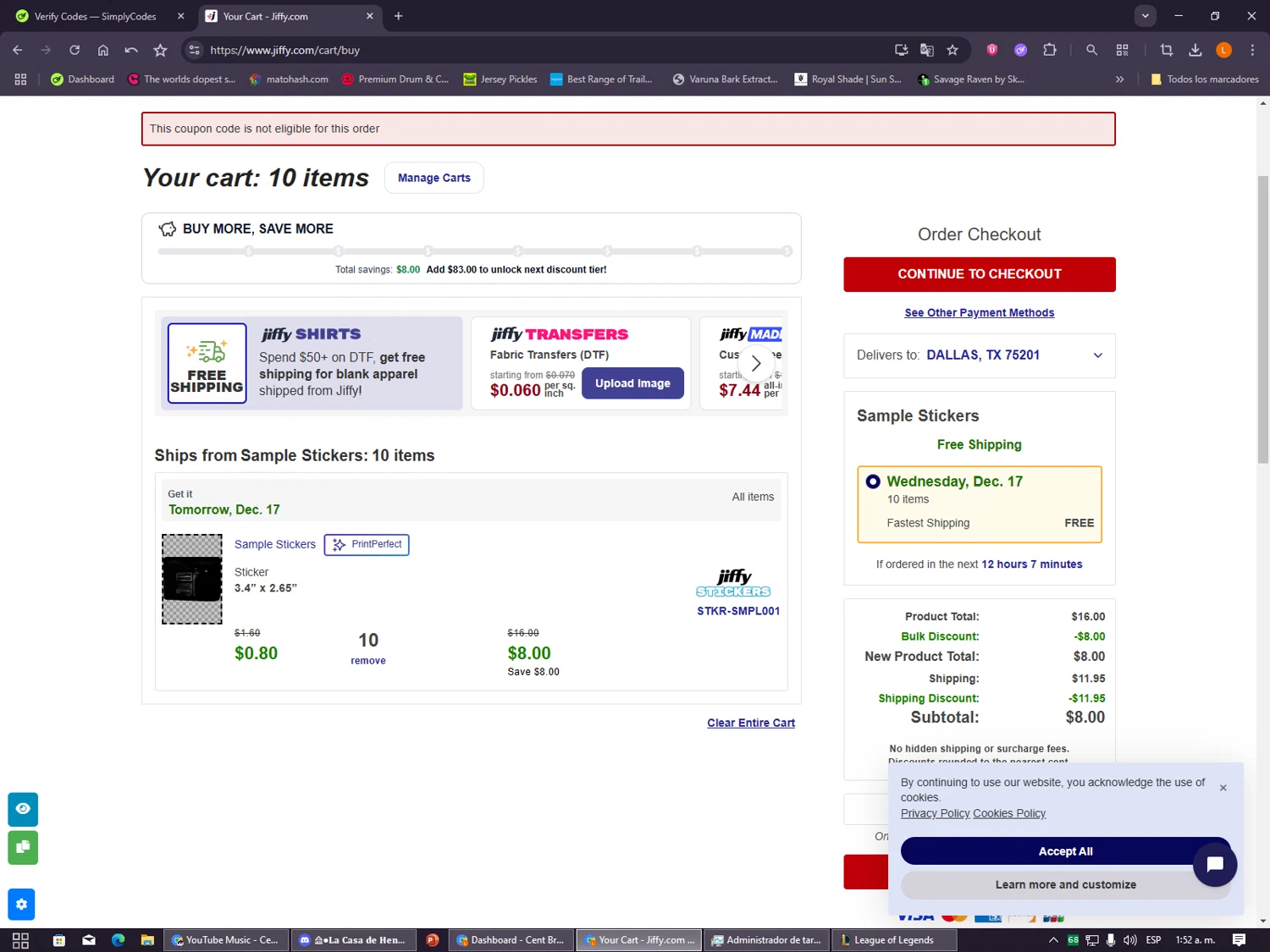 Jiffy Promo Codes - 20% Off (1 Verified) Jan 2026