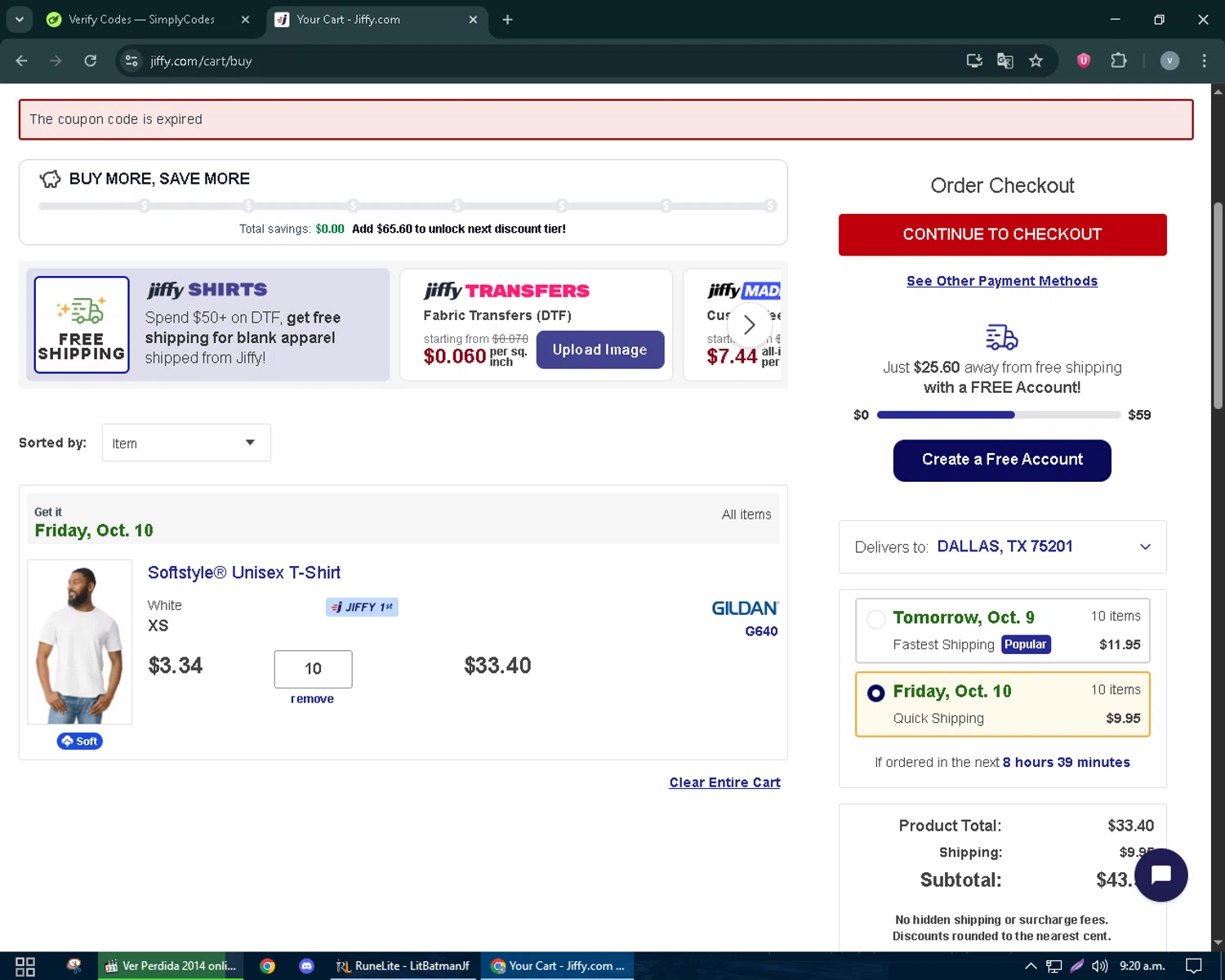 Jiffy Promo Codes (1 Verified) - 30% Off w/Code Oct 2025