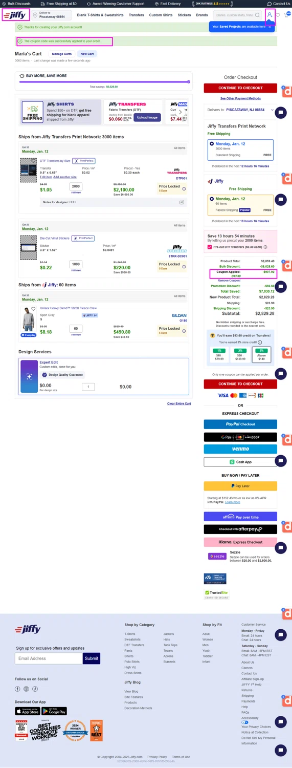 Jiffy Promo Codes - 40% Off (5 Verified) Jan 2026