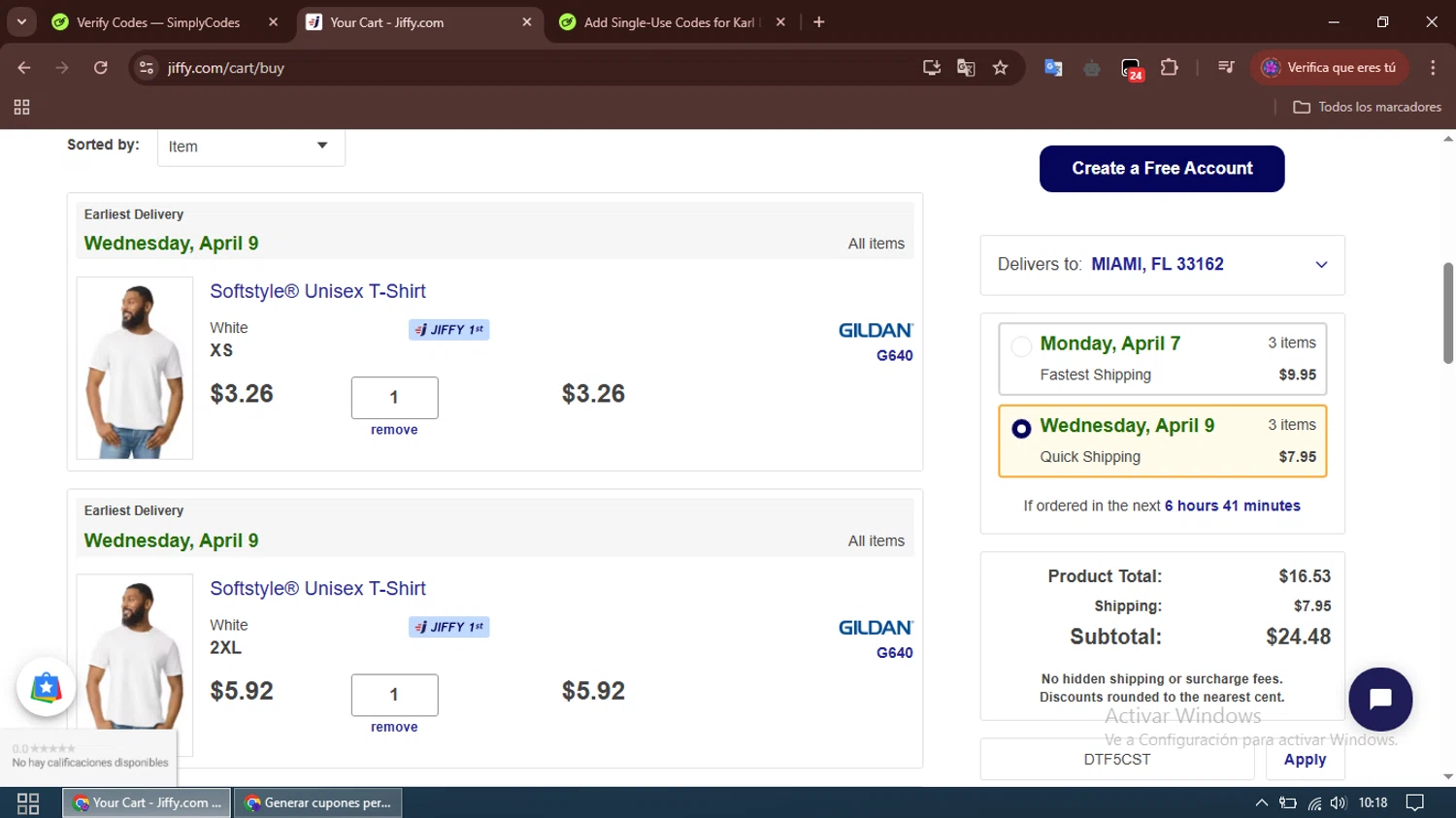 Jiffy Promo Codes (1 Verified) - 20% Off w/Code Sep 2025