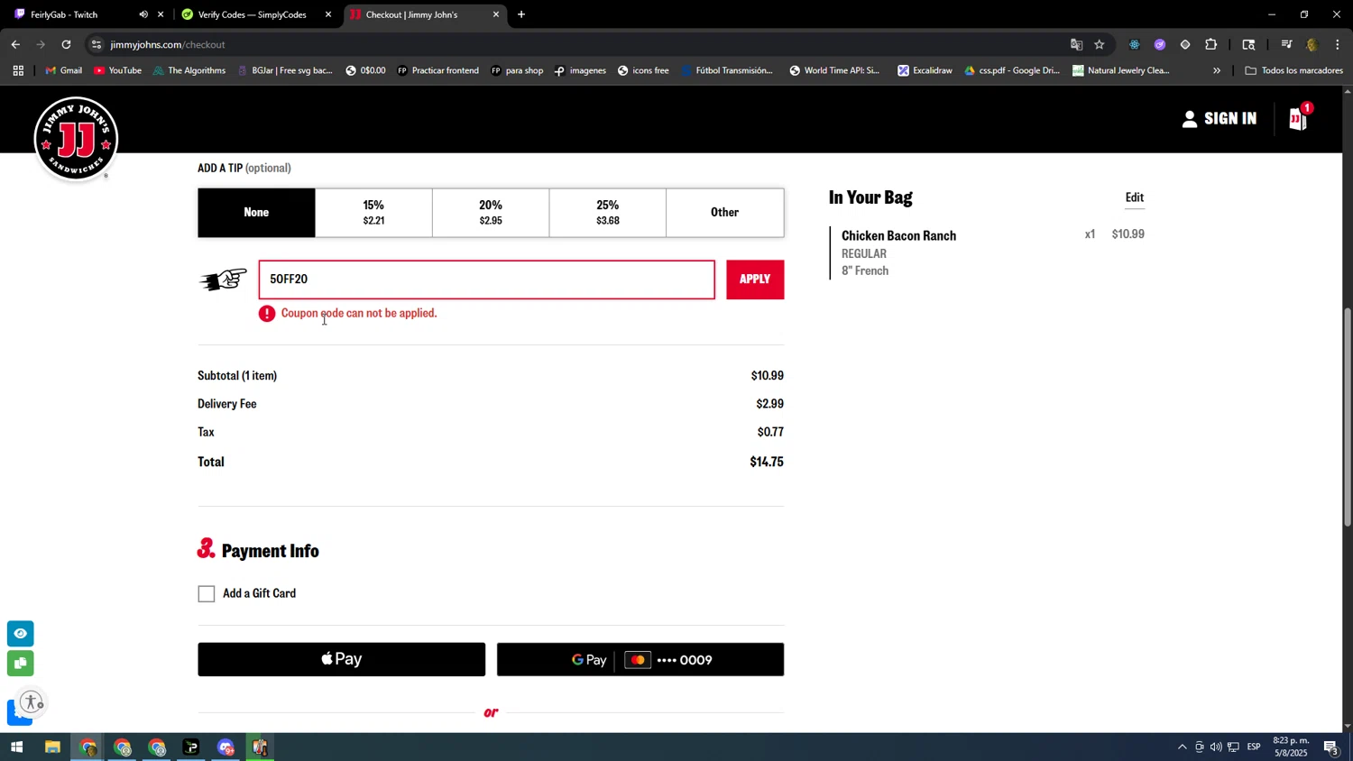 Jimmy John's Promo Codes - $5 Off Coupons Feb 2026