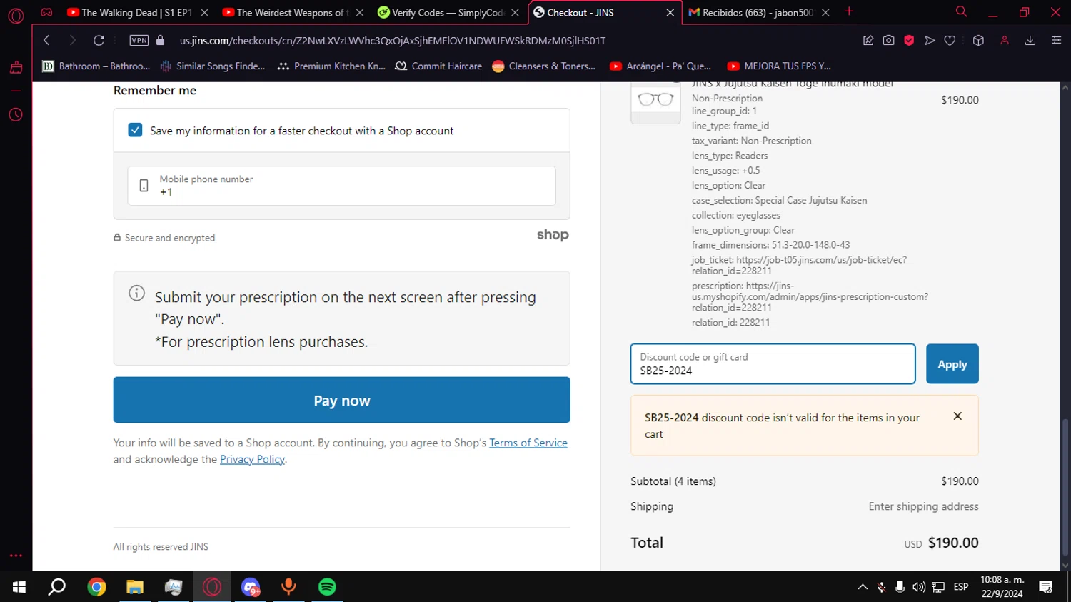JINS Eyewear Promo Codes & Black Friday 2024 Deals - $20 Off