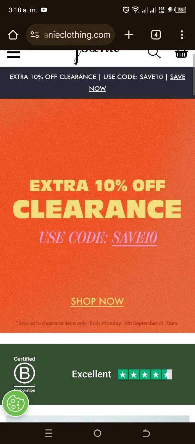 Joanie Clothing Promo Codes - 10% Off | October 2024