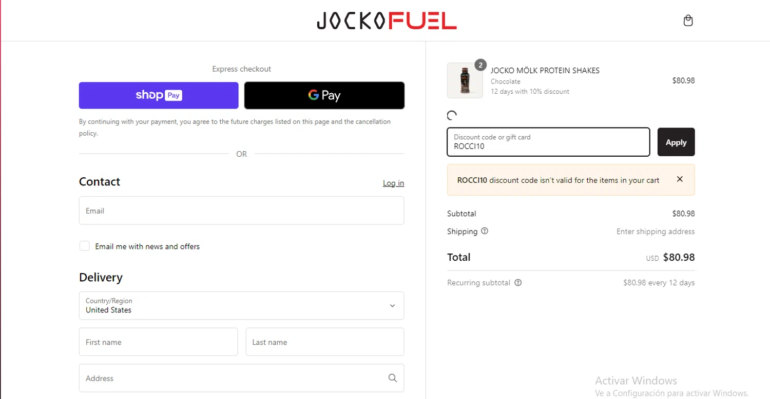 Jocko Fuel Discount Codes - $10 Off | October 2024