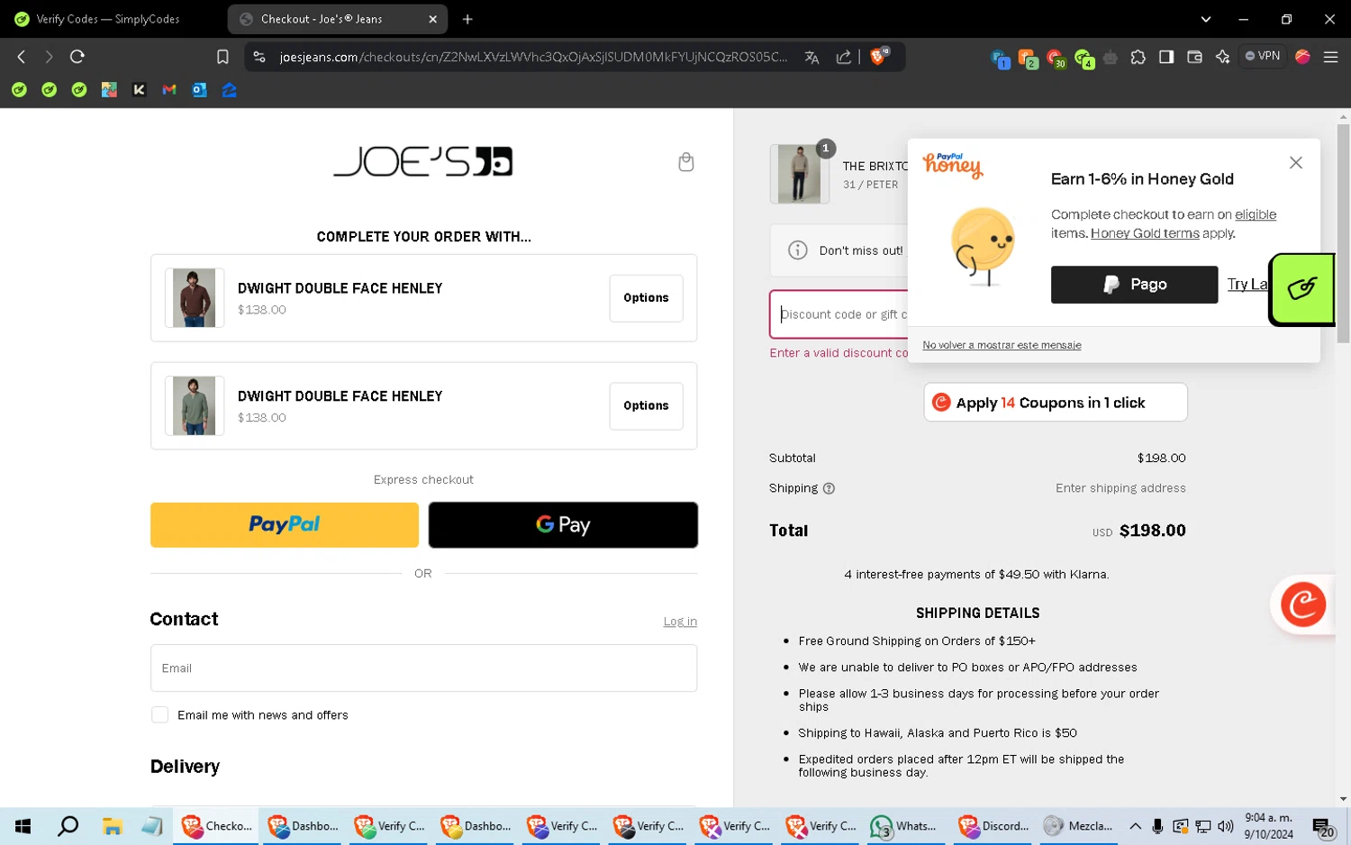 Joe's Jeans Coupon Codes & Black Friday 2024 Deals - 31% Off