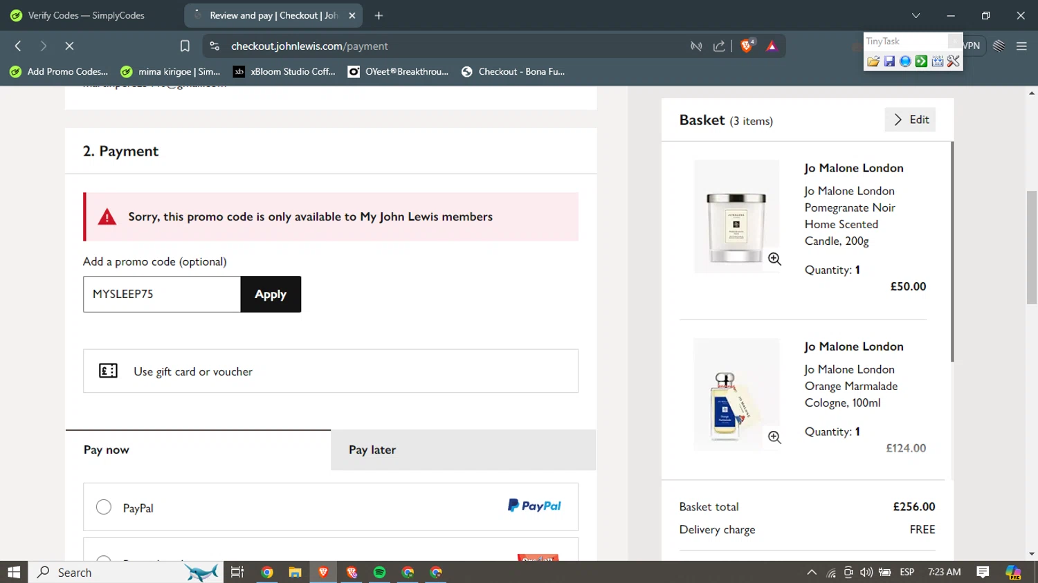 John Lewis Discount Codes - $30 Off | September 2024