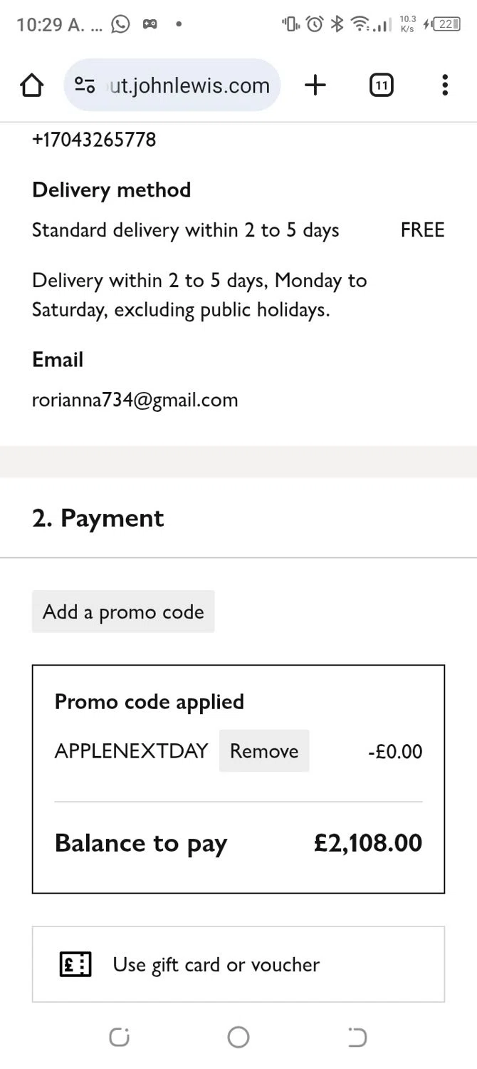John Lewis Promo Codes - $10 Off (6 Verified) Dec 2025