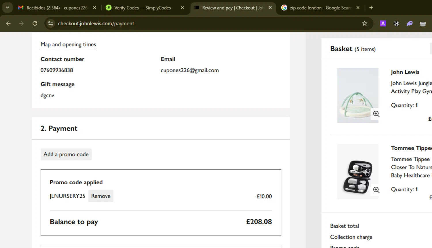John Lewis Promo Codes - $10 Off (6 Verified) Dec 2025
