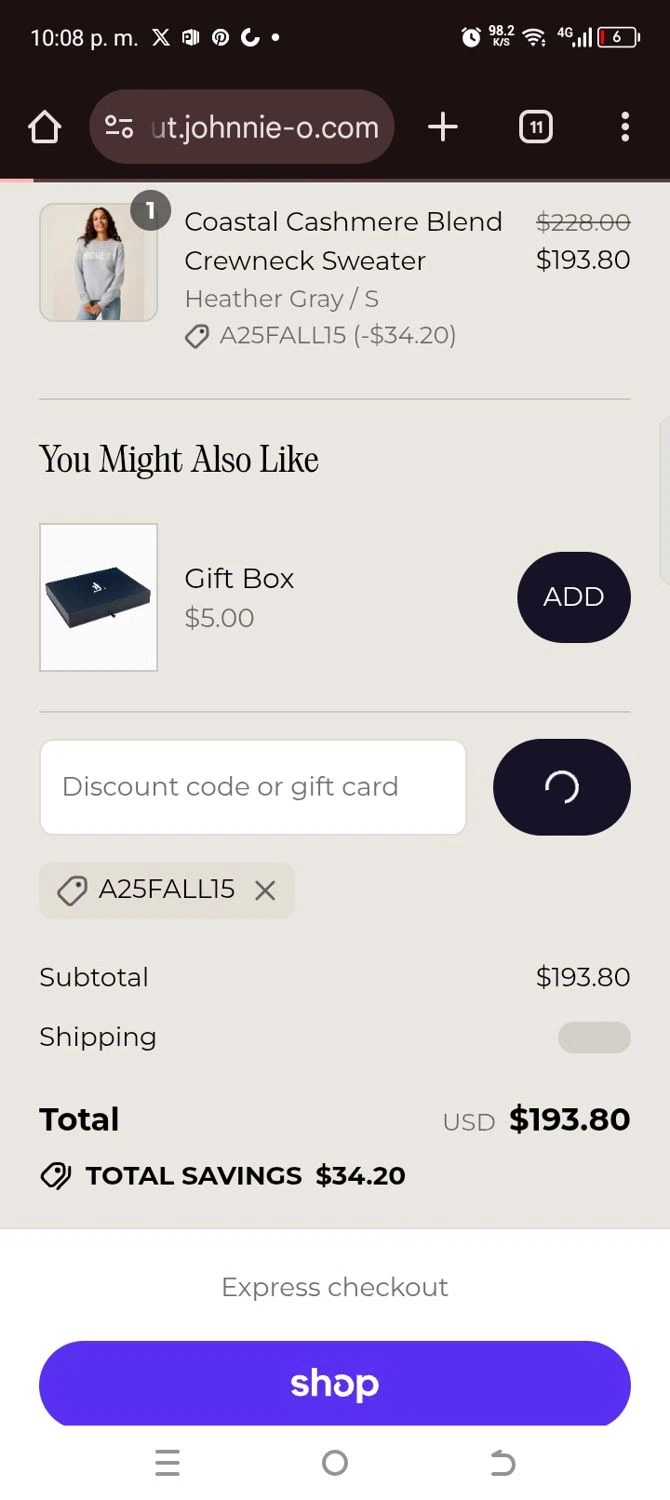 Johnnie-O Promo Codes - 15% Off (6 Verified) Nov 2025