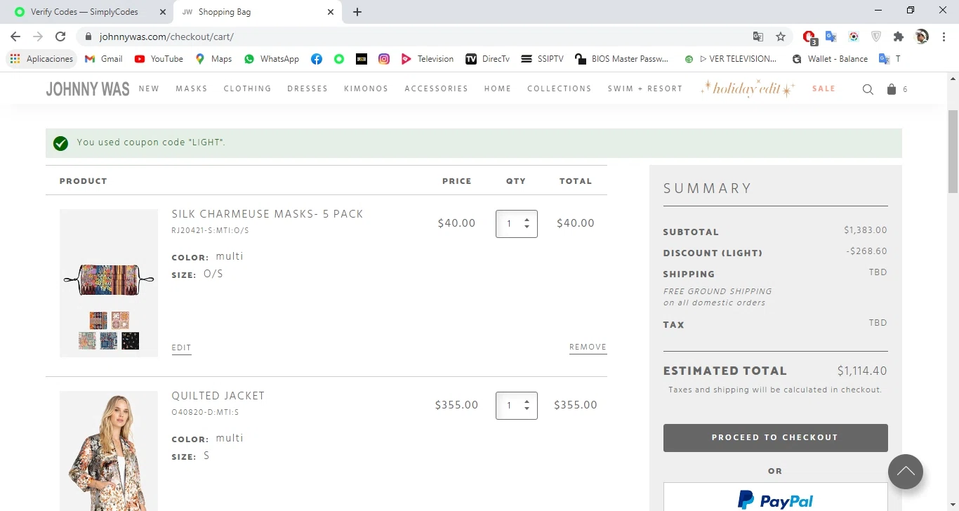 Johnny Was Discount Codes | 25% Off in Dec 2020 | SimplyCodes