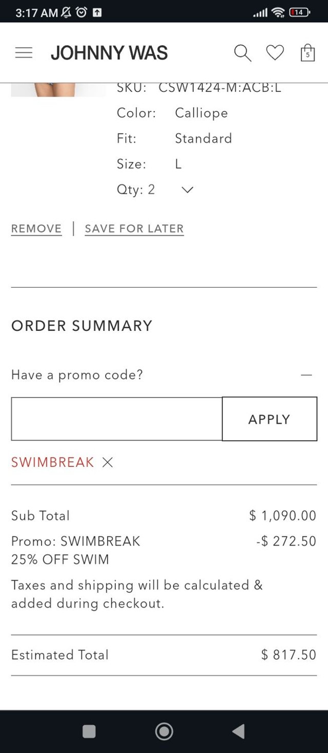 Johnny Was Promo Codes - 30% Off | September 2024