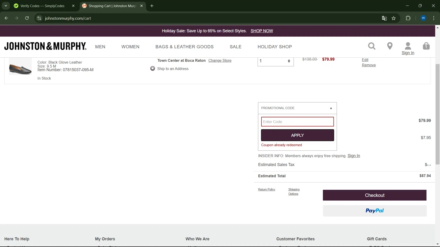 Johnston & Murphy Promo Codes - 10% Off Coupons Jan 2026