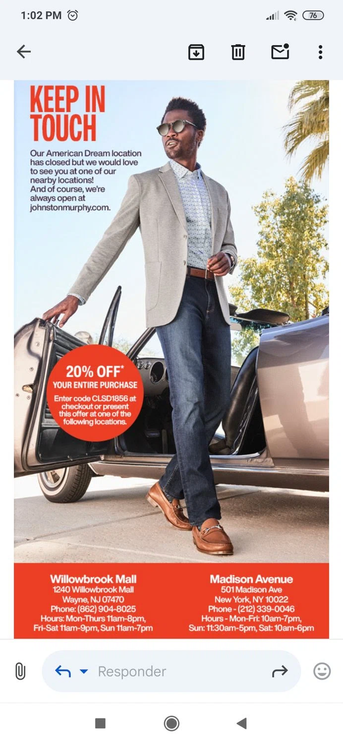 Johnston & Murphy Promo Codes - 20% Off Oct 2025