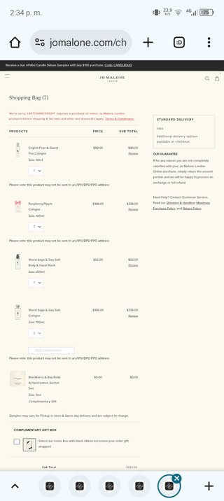Jo Malone Promo Codes - 10% Off (3 Verified) Aug 2025