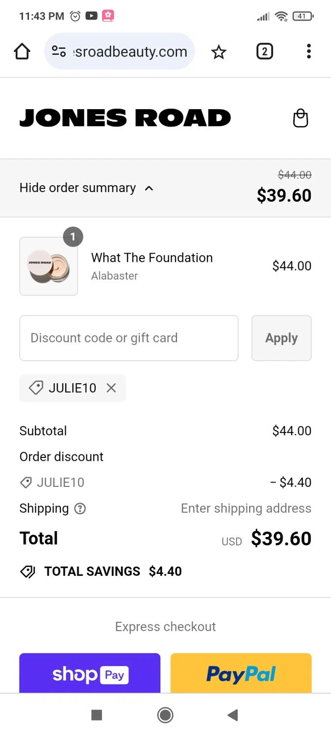 Jones Road Beauty Discount Codes - 10% Off Coupons in August 2024 ...