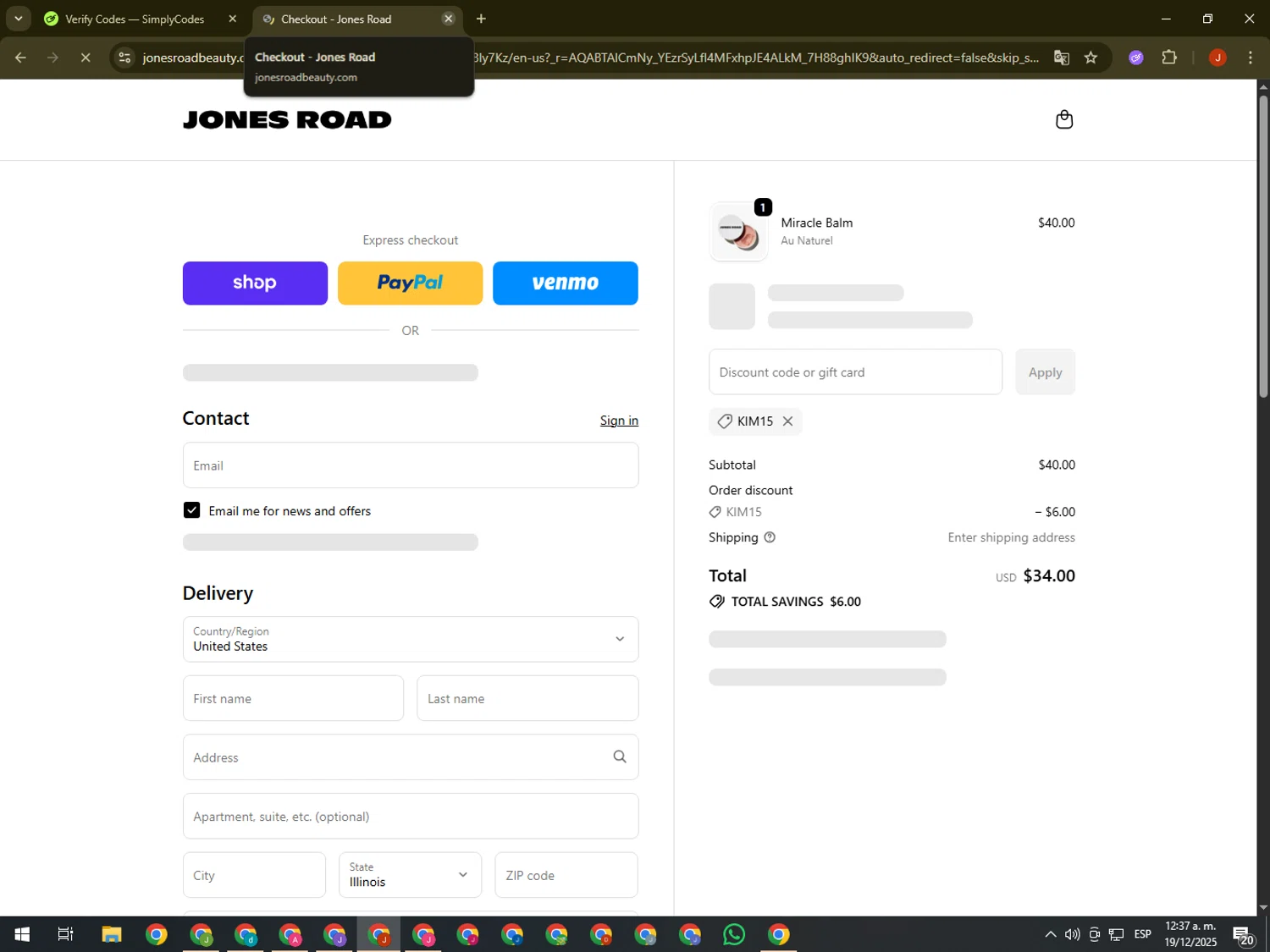 Jones Road Beauty Promo Code - 15% Off January 2026