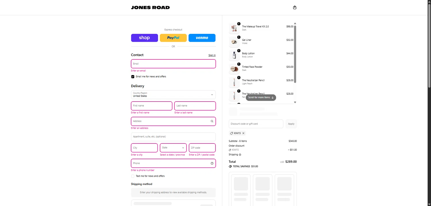 Jones Road Beauty Promo Code - 15% Off January 2026