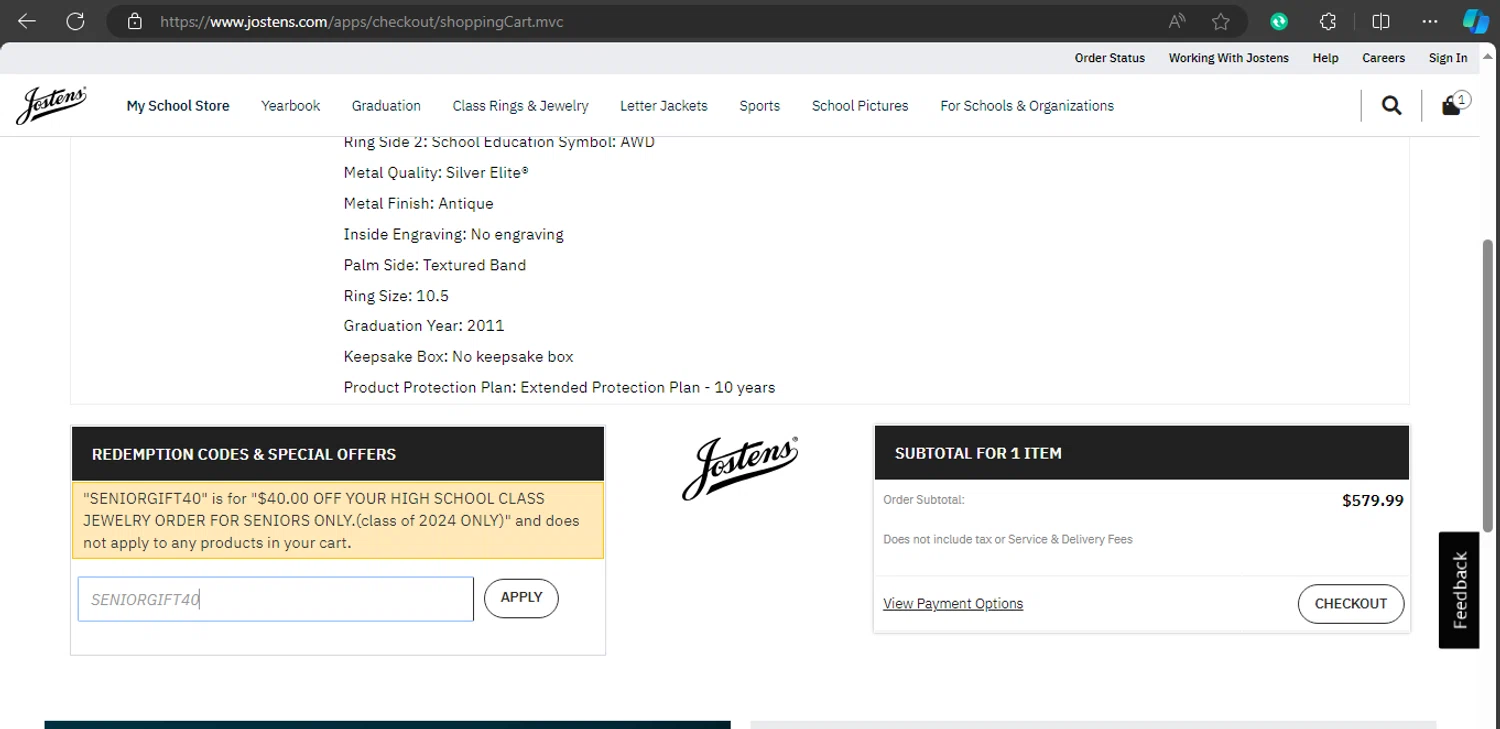 Jostens Promo Codes – $50 Off | May 2024